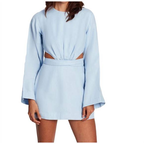 BONDI BORN | Dresses | New Bondi Born Komodo Mini Dress In Arctic ...